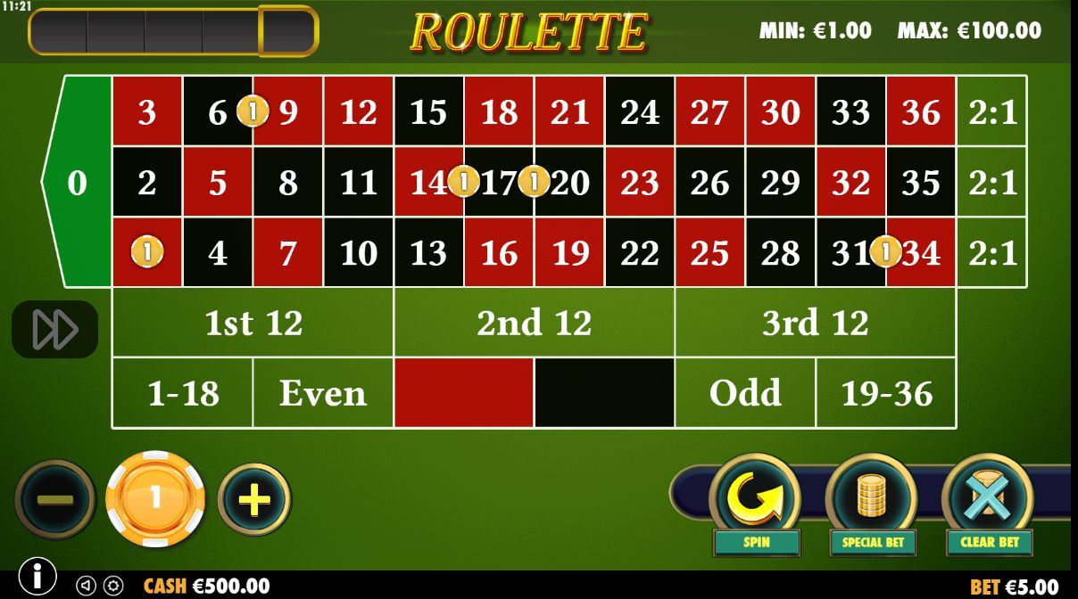 Play Online Roulette for Fun - Free Roulette Simulator